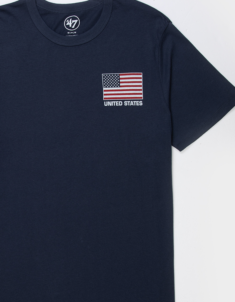 47 BRAND Pledge Chest Mens Tee - NAVY | Tillys