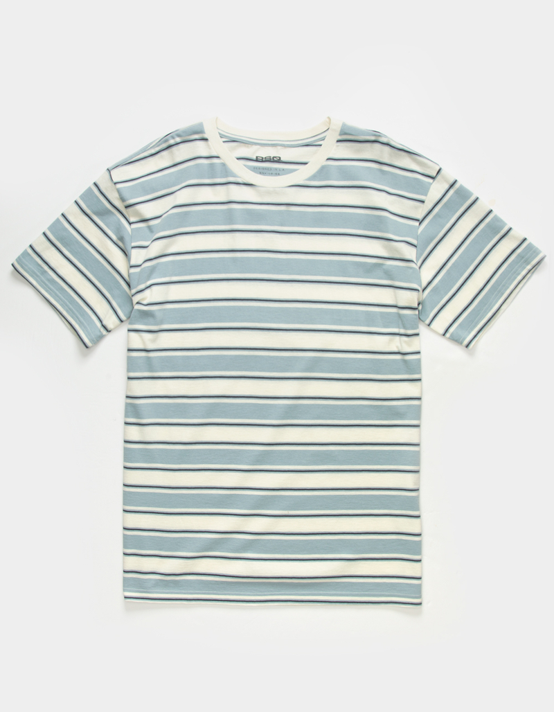 RSQ Oversized Striped Mens Tee - WHT/BLUE | Tillys