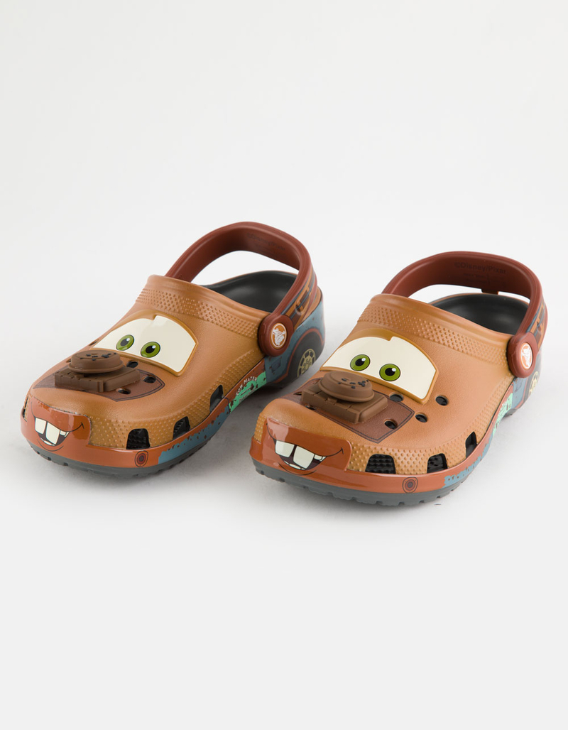 CROCS x Disney Pixar Cars Mater Kids Classic Clogs - BROWN | Tillys