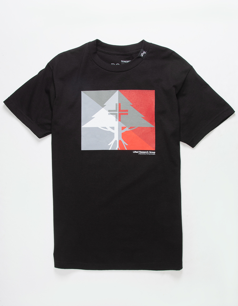 LRG Shaded Mens Tee - BLACK | Tillys