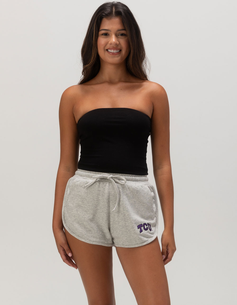 HYPE AND VICE Texas Christian University Womens Shorts - HEATHER GRAY ...