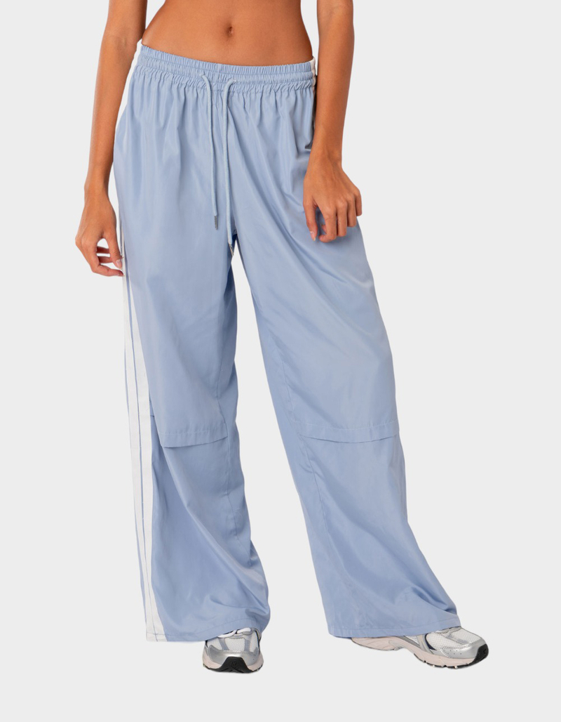 EDIKTED Fauna Nylon Womens Track Pants - LIGHT BLUE - S | Tillys