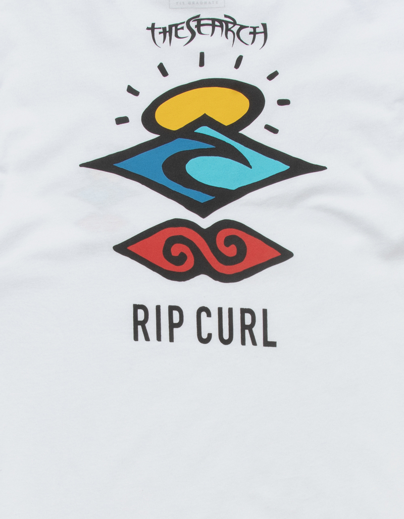 RIP CURL Search Icon Mens Tee - WHITE | Tillys