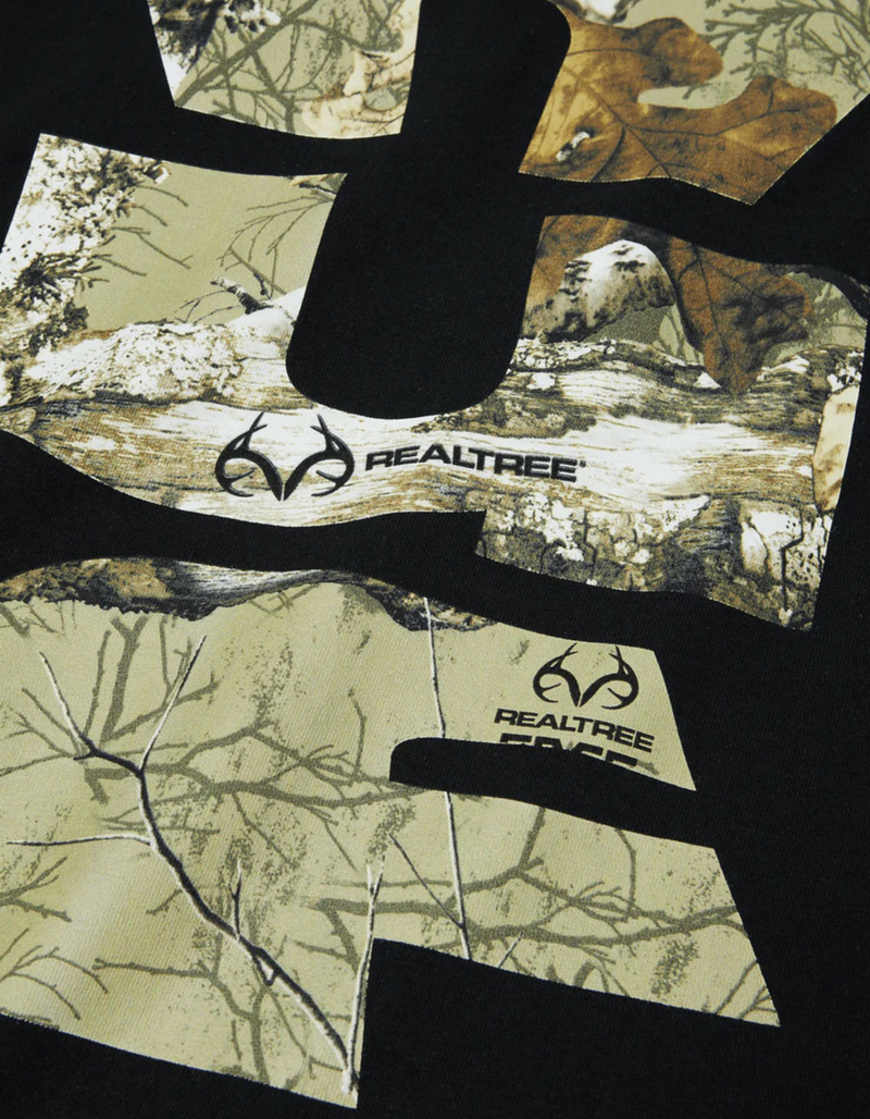 HUF x Realtree Megablast Mens Tee - BLACK - M | Tillys