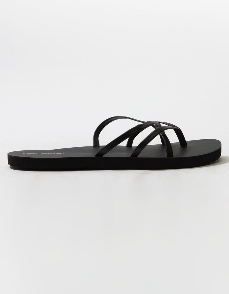 VOLCOM New School II Womens Sandals - BLACK - 7 | Tillys