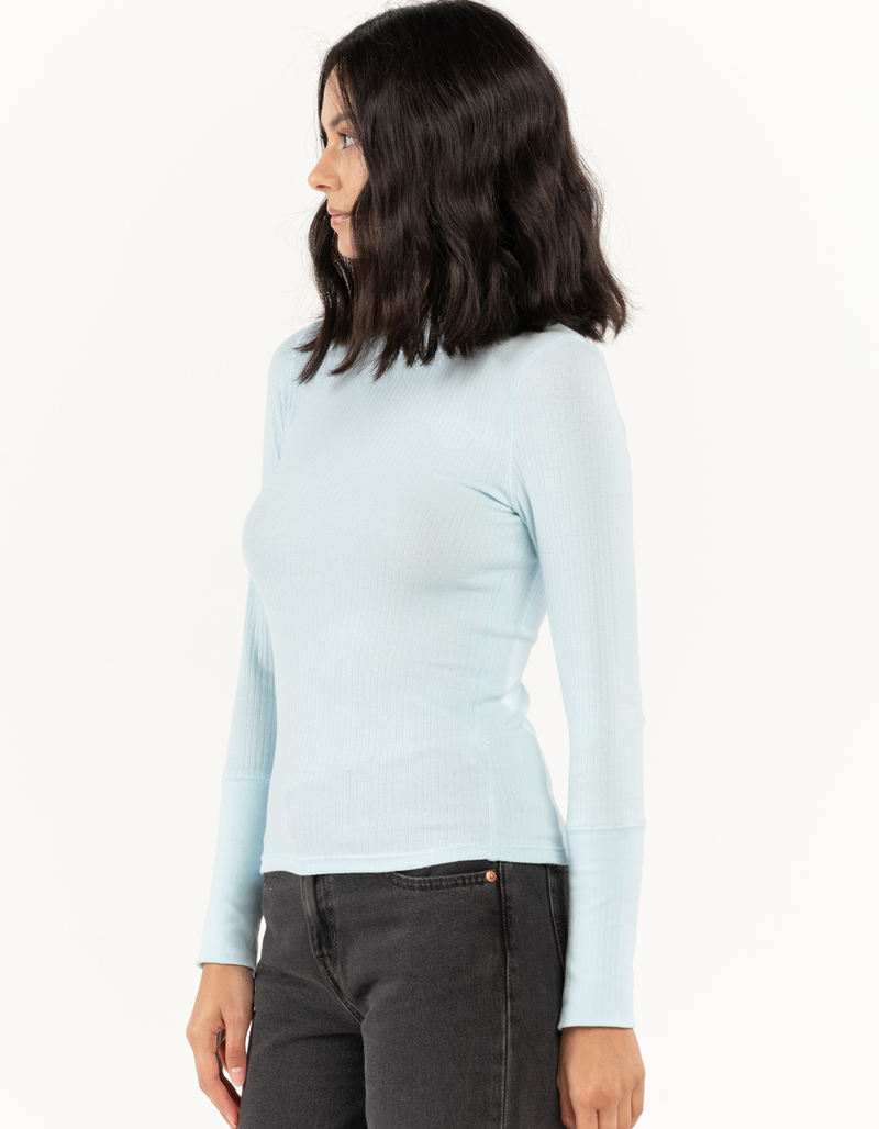 FREE PEOPLE Rickie Womens Top - LIGHT BLUE | Tillys