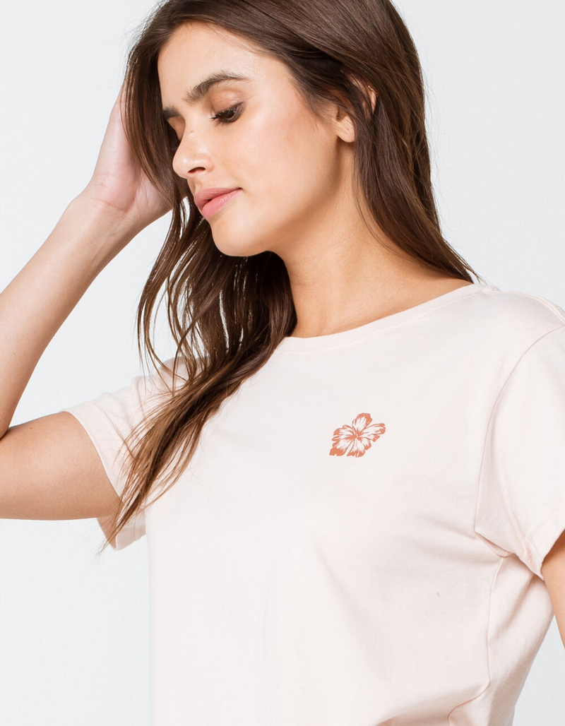 ROXY Aloha Girl Womens Tee - OFF WHITE - M | Tillys