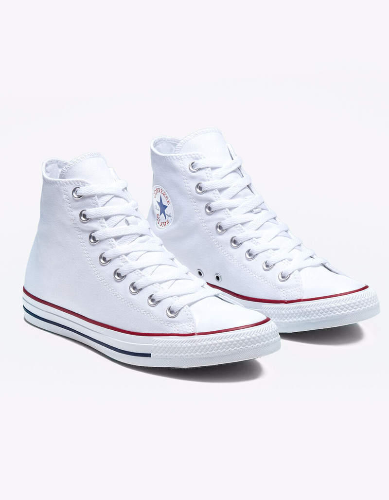 CONVERSE Chuck Taylor All Star White High Top Shoes - WHITE - M8/W10 ...