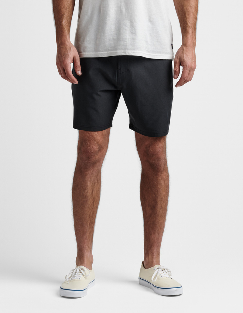 ROARK Hybro Mens 17" Hybrid Shorts - BLACK | Tillys