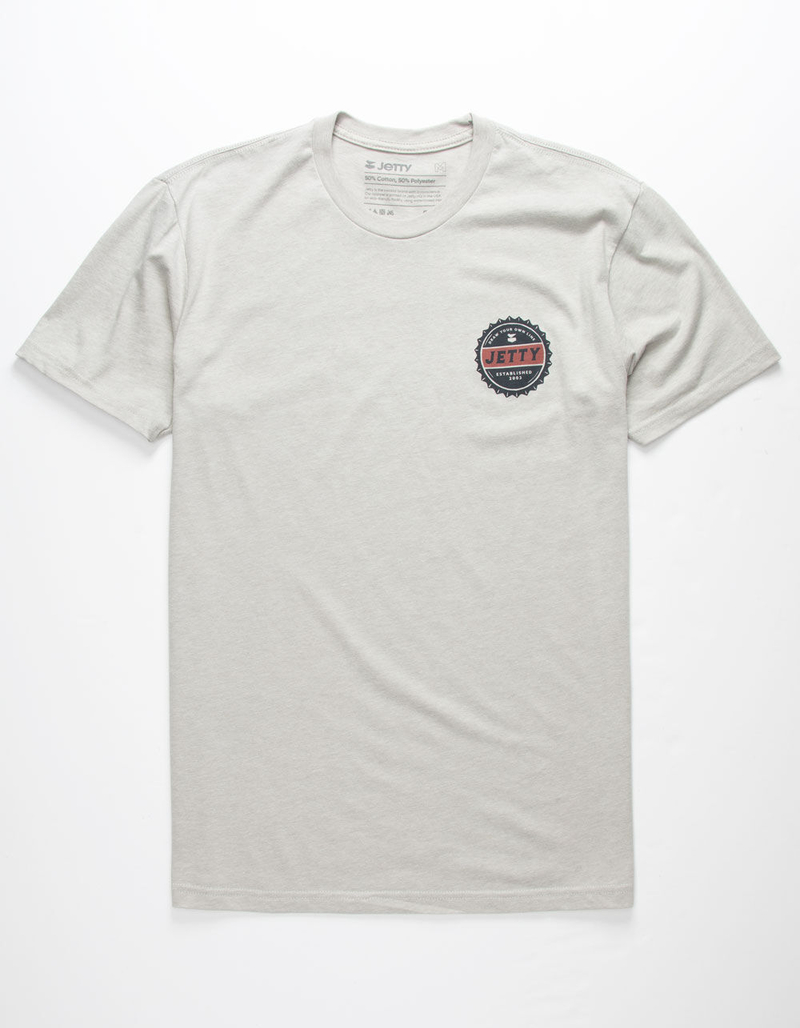 JETTY Drink Fish Mens T-Shirt - HEATHER GRAY - XXL | Tillys