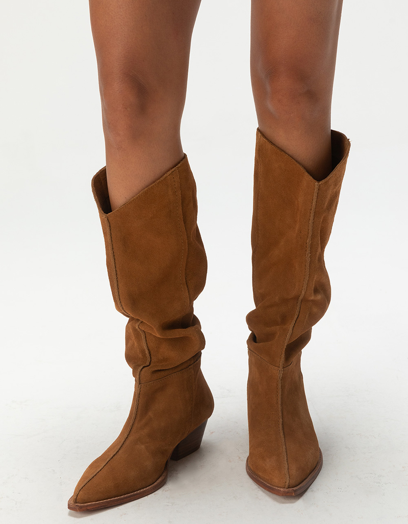 FREE PEOPLE Sway Low Slouch Womens Boots - CARMEL | Tillys