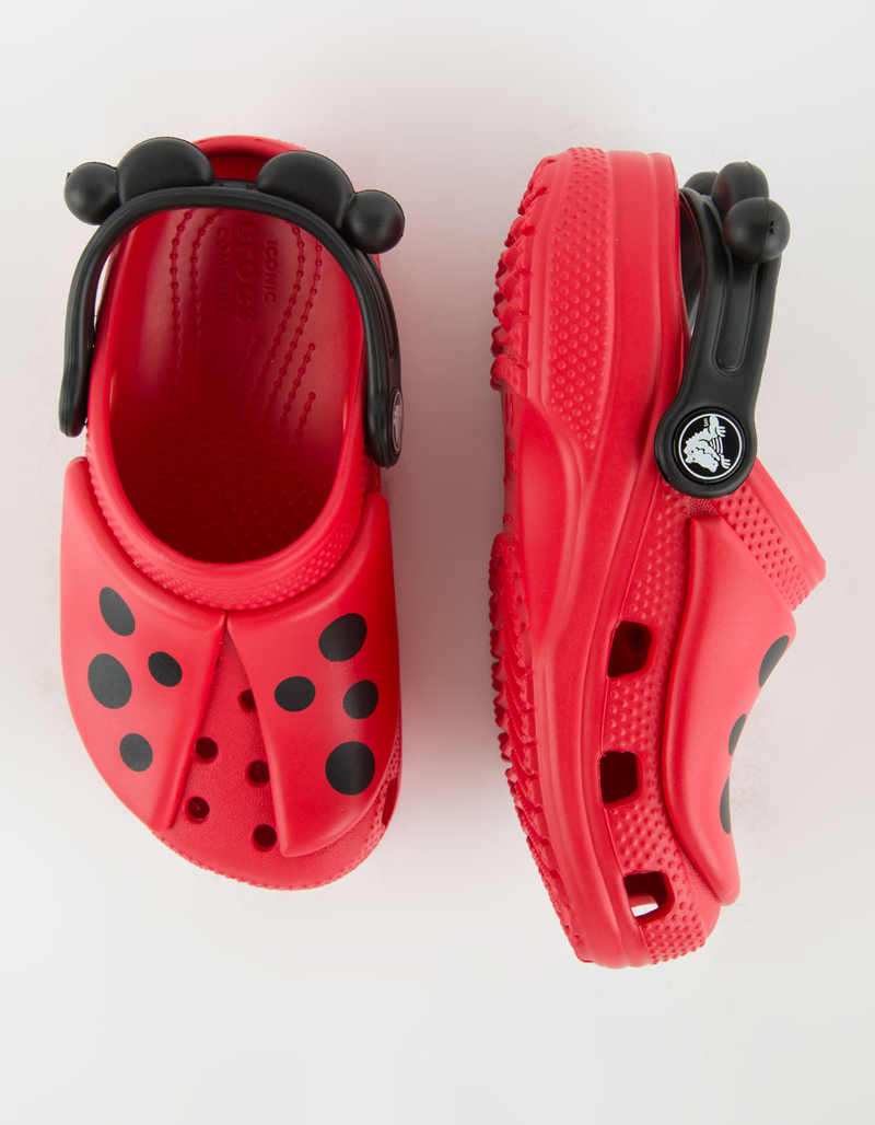 CROCS I Am Ladybug Toddlers Classic Clogs - RED | Tillys
