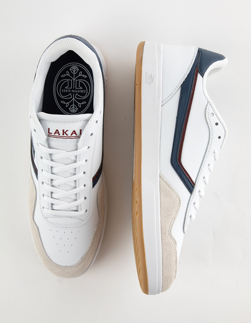 LAKAI Terrace Mens Shoes - WHT/NVY | Tillys
