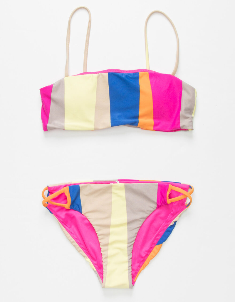 O Neill Sapa Bralette Girls Bikini Set Multi 8 Tillys