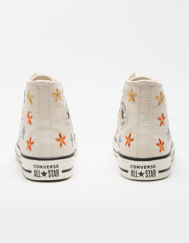 CONVERSE Spring Flowers Chuck Taylor All Star Girls Shoes - NATURAL ...