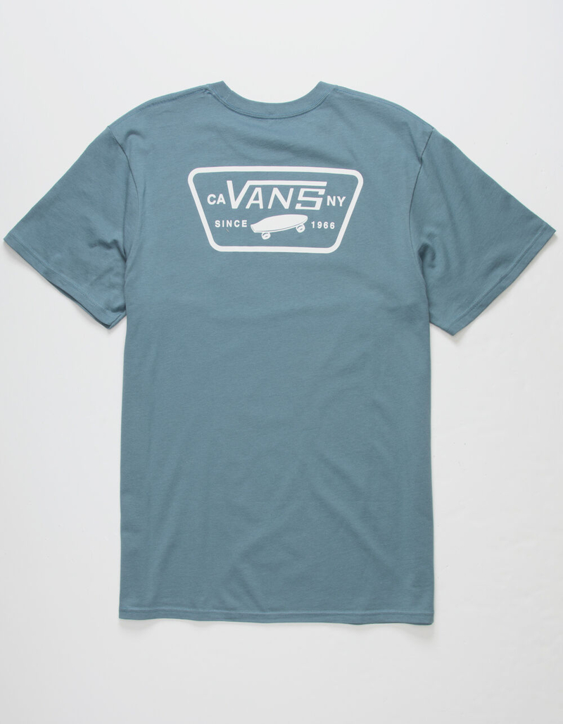 VANS Full Patch Back Mens Tee - SLATE BLUE | Tillys