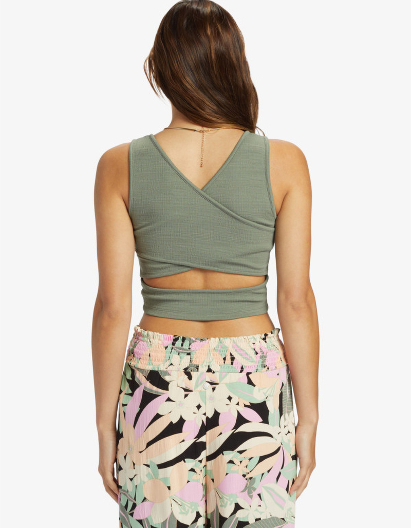 ROXY Good Keepsake Womens Crop Top - MOSS | Tillys