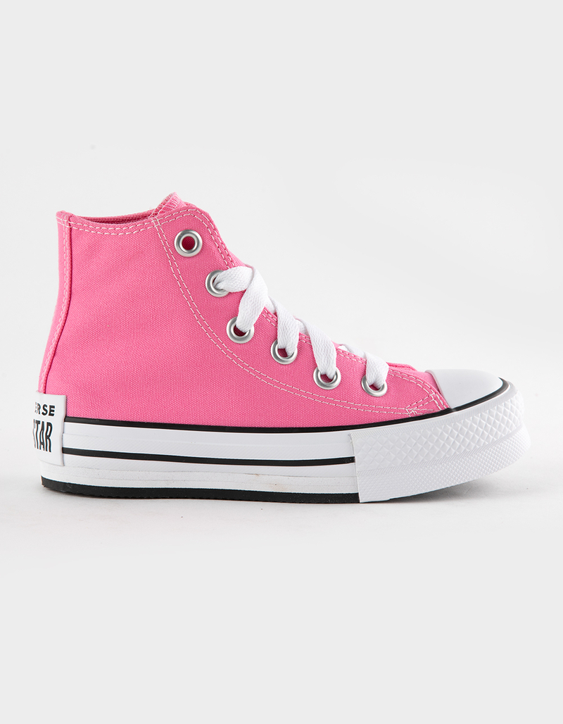 CONVERSE Chuck Taylor All Star EVA Lift Girls Platform Shoes - PINK ...
