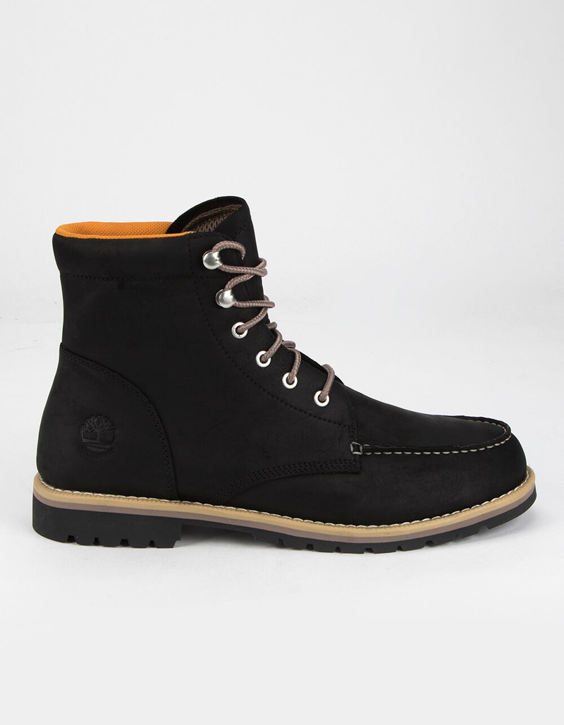 TIMBERLAND Redwood Falls Waterproof Moc-Toe Mens Boots - BLACK - 13 ...