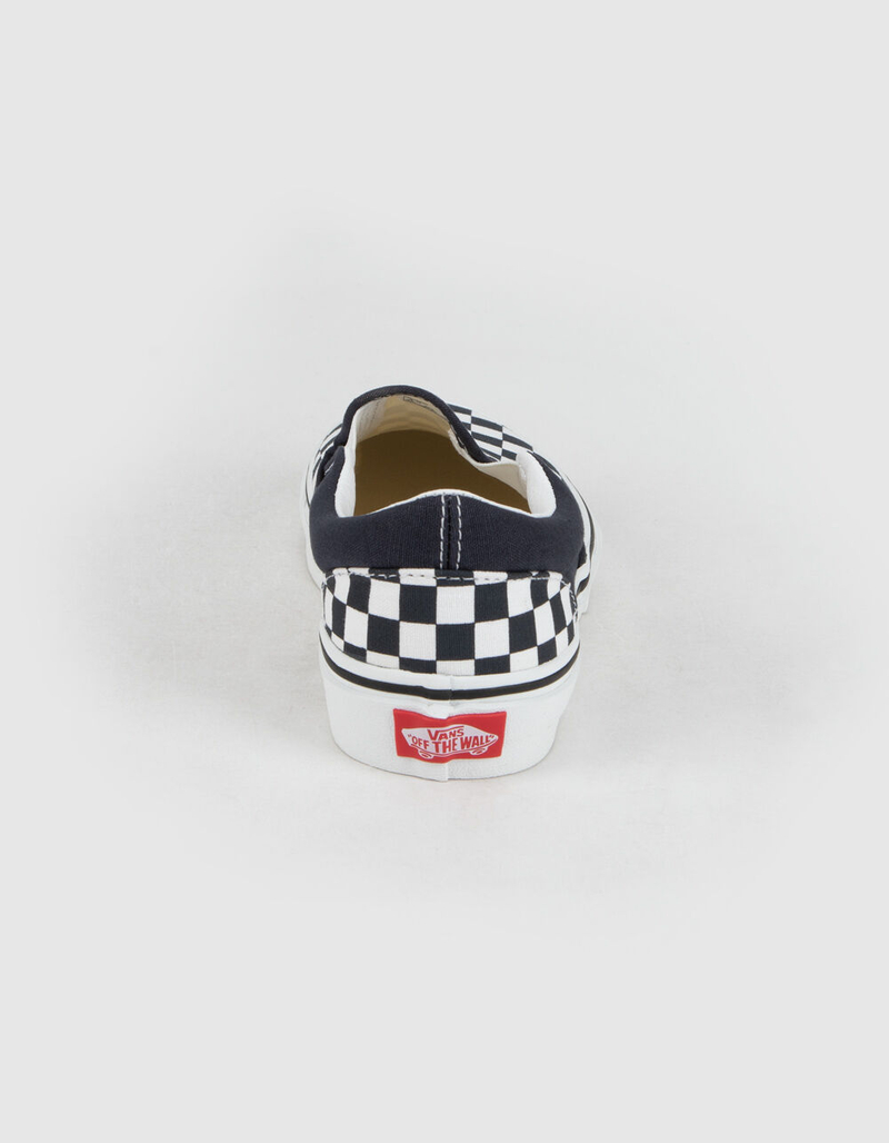 VANS Classic Checkerboard Slip-On Girls Shoes - INK/TRUE WHITE | Tillys