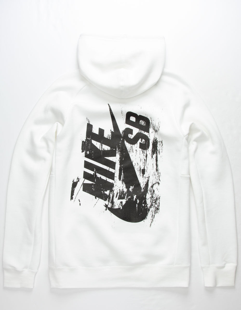 NIKE SB Sideways Mens Hoodie - WHITE - S | Tillys