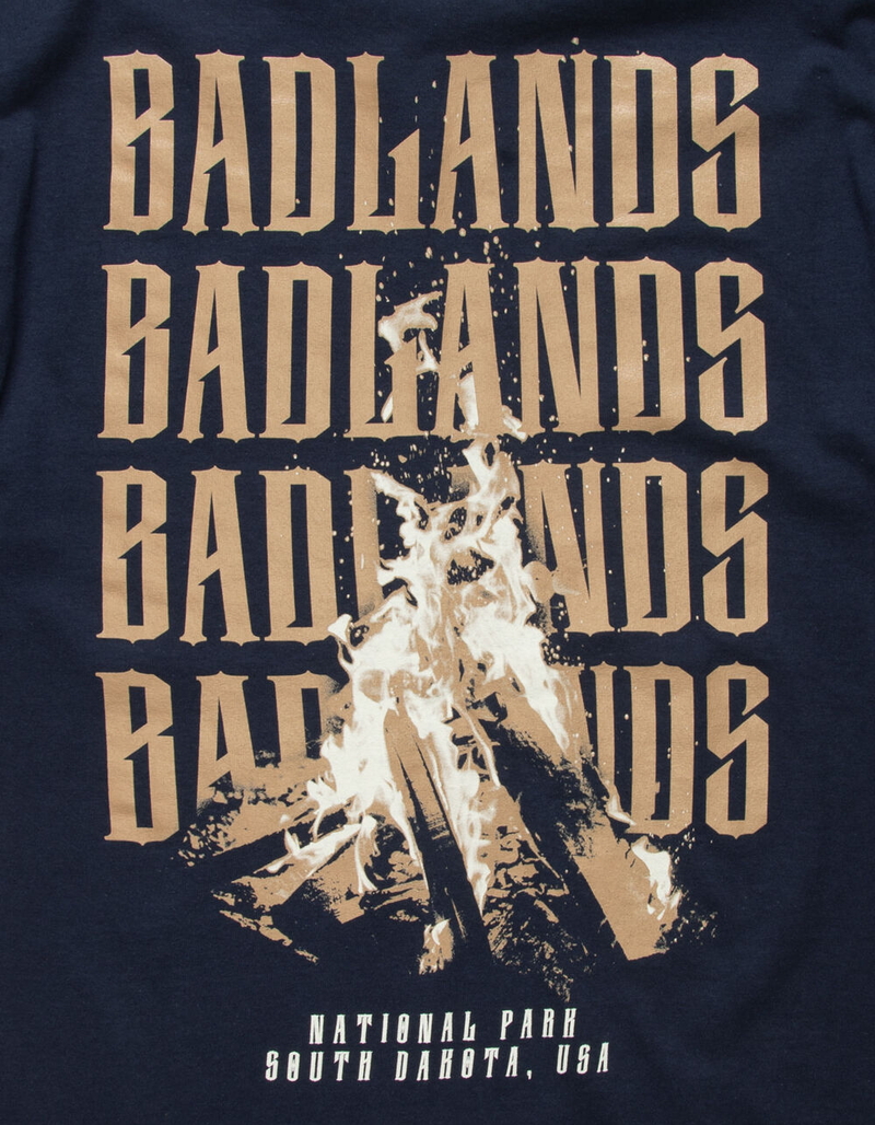 12OZ CLUB Badlands Mens Tee - NAVY | Tillys