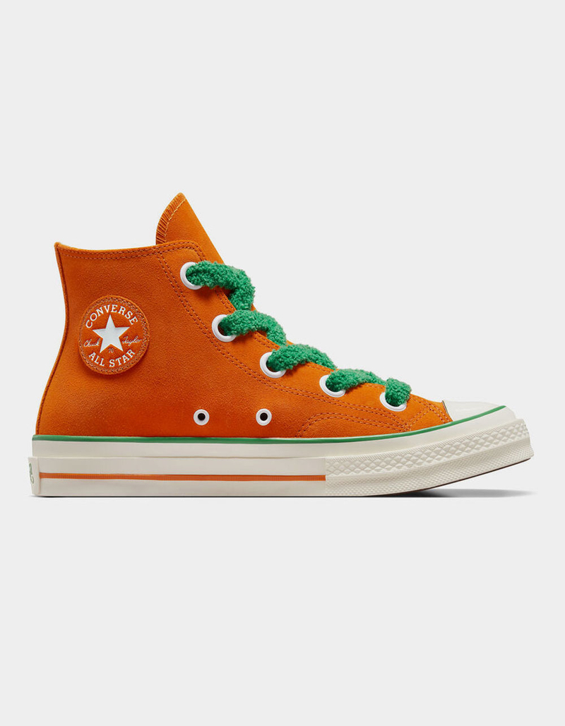 CONVERSE x Wonka Chuck 70 Oompa Loompa High Top Shoes - ORANGE | Tillys