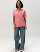 WHAT THE FIN Flip Flops Womens Tee - PINK | Tillys