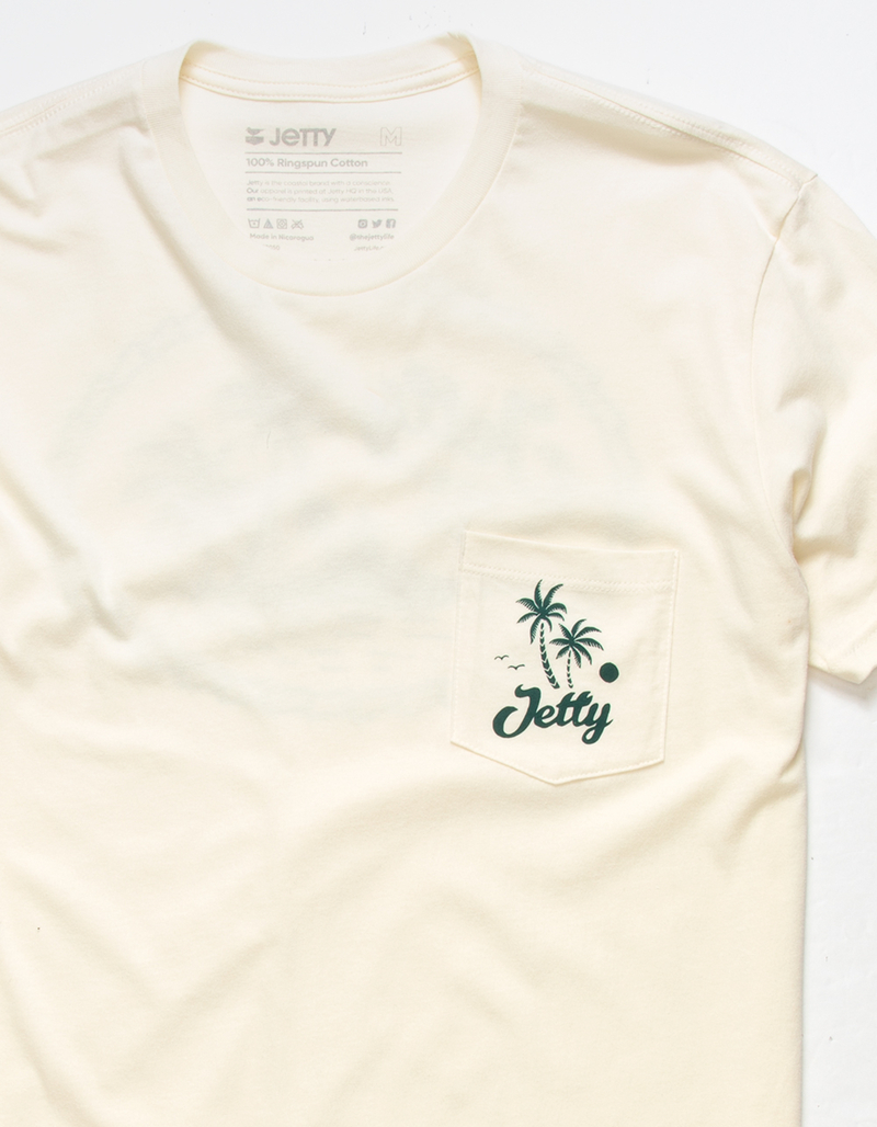 JETTY Postcard Mens Pocket Tee - NATURAL | Tillys