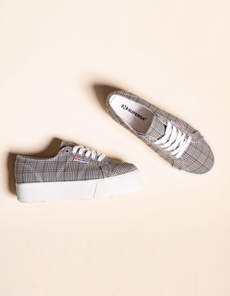 SUPERGA 2790 Plaid Womens Platform Shoes - PLAID - 9 | Tillys