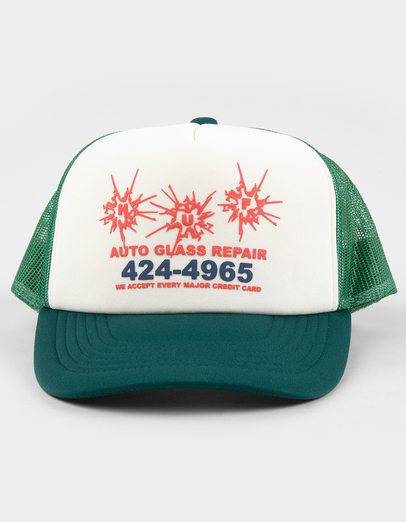 HUF Auto Glass Trucker Hat - GREEN/WHITE - ONE SIZE | Tillys