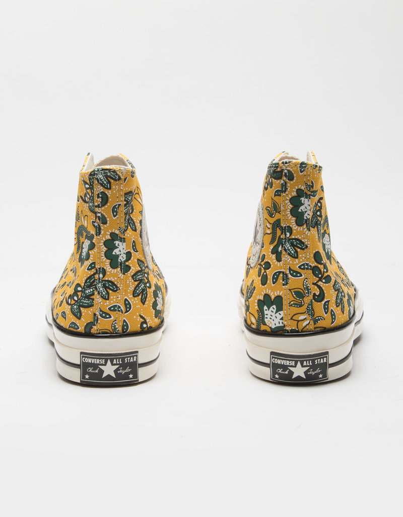 CONVERSE Culture Prints Chuck 70 Womens Shoes - YELLOW - 5 | Tillys