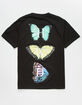 HALFWAY DEAD Butterfly Mens T-Shirt - BLACK | Tillys
