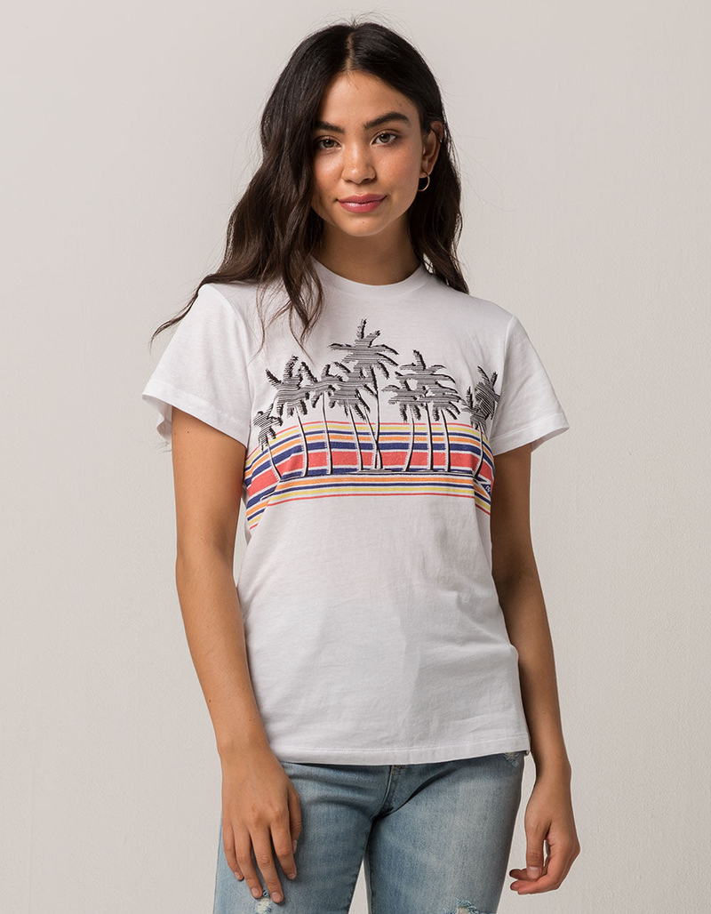 RIP CURL Tropic Lines Womens Tee - WHITE - S | Tillys