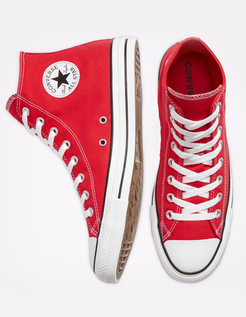 CONVERSE Cheerful Chuck Taylor All Star Red High Top Shoes - RED - M4 ...