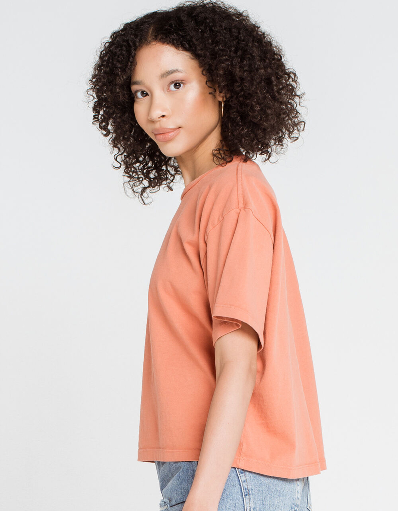 OBEY Daisy Avenue Womens Tee - RUST - XL | Tillys