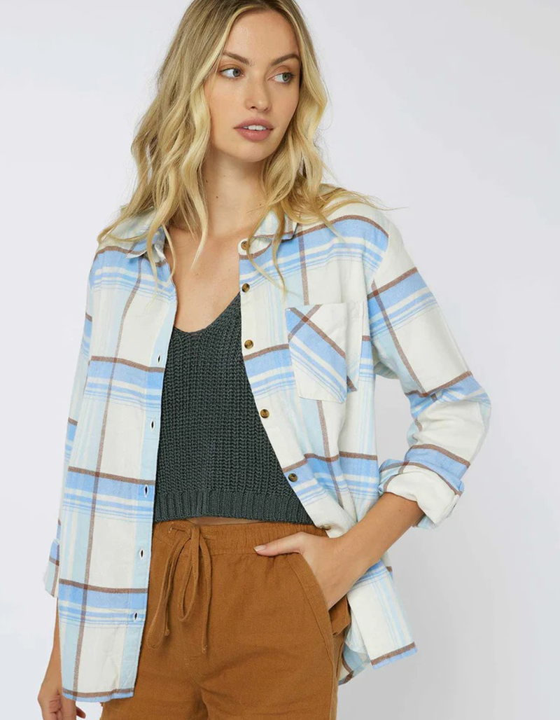 O'NEILL Logan Womens Flannel - Cream Combo | Tillys