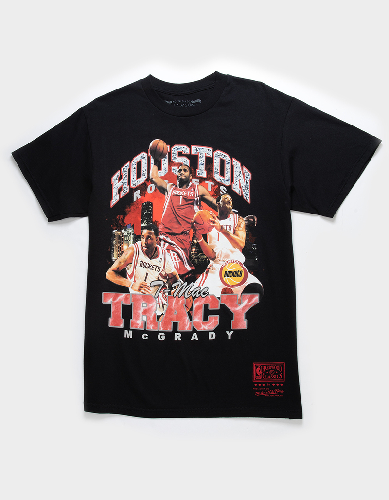 MITCHELL & NESS Houston Rockets Tracy McGrady Mens Tee - BLACK - M | Tillys