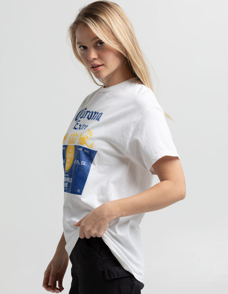 RIPPLE JUNCTION Corona Extra Womens Tee - WHITE - S | Tillys