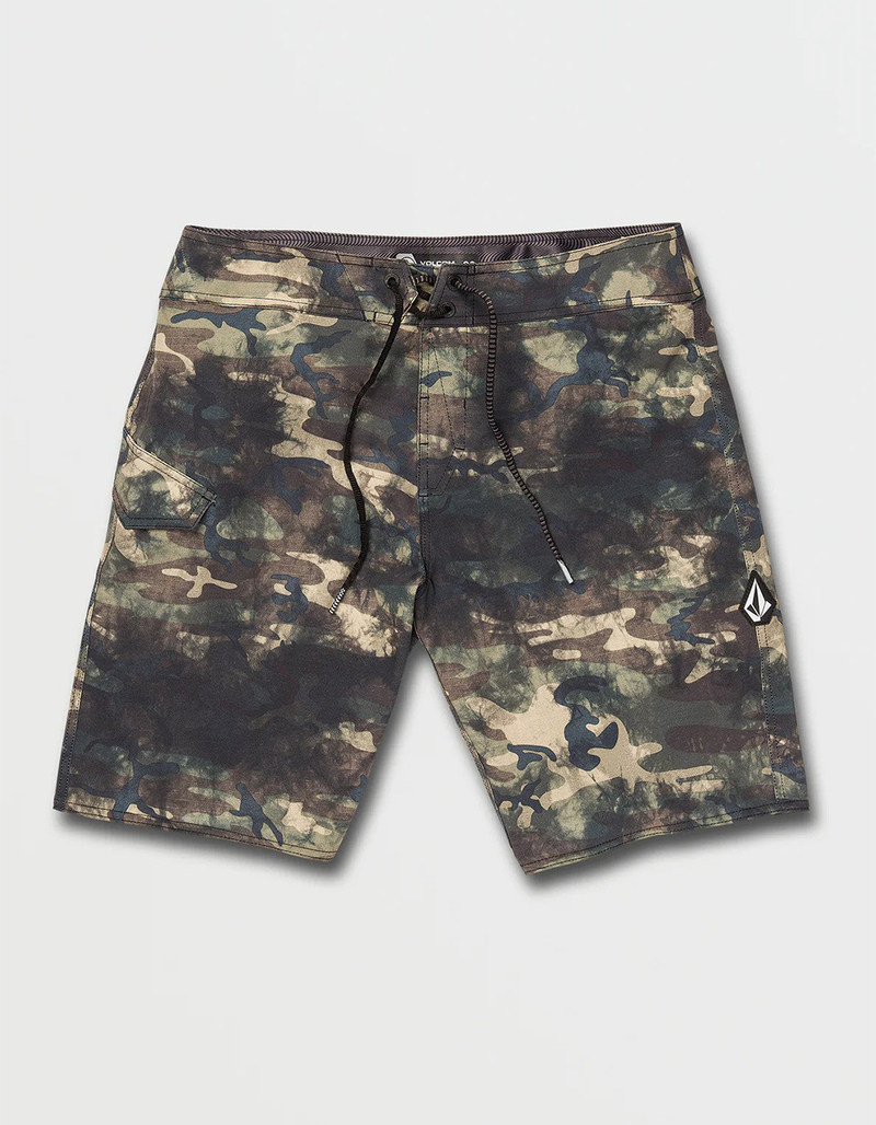 VOLCOM Lido Solid Mod-Teck Mens Boardshorts - CAMO - 32 | Tillys