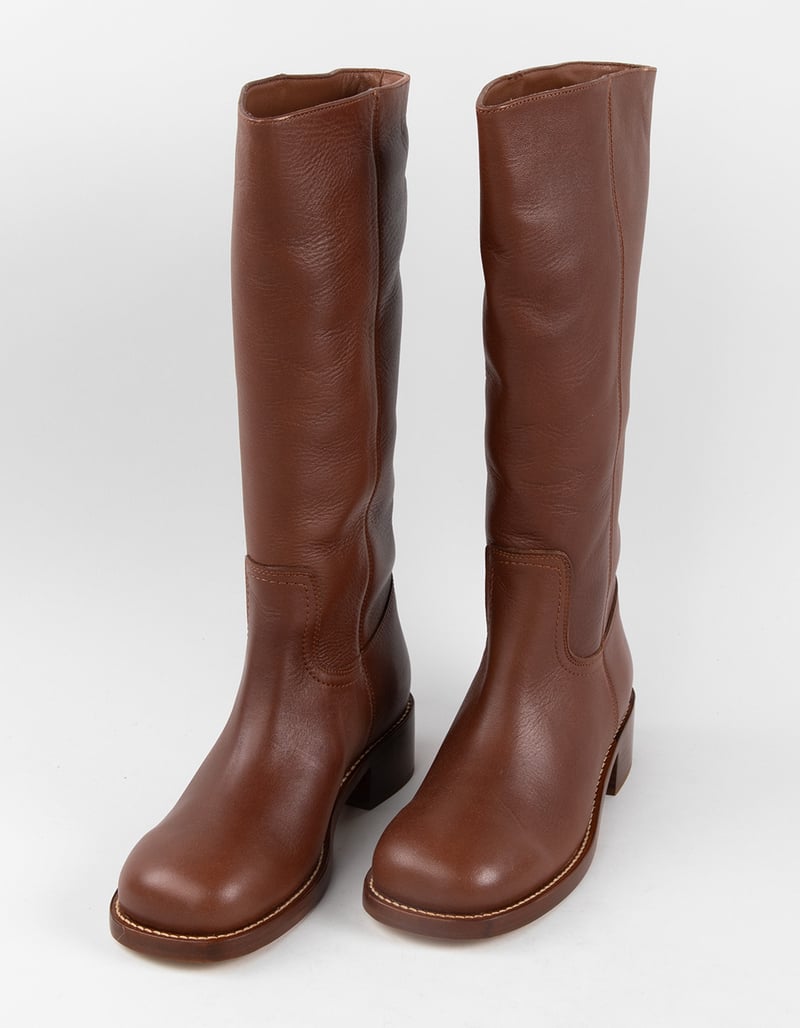 STEVE MADDEN Riggs Womens Leather Boots - RUST | Tillys