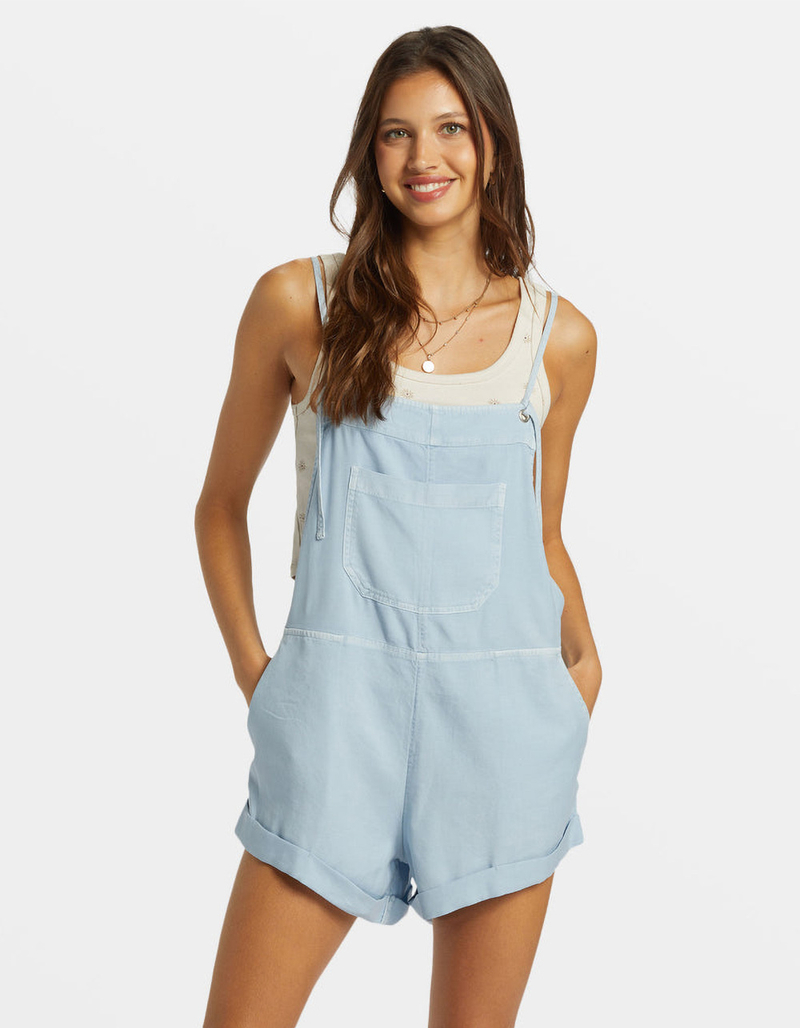 BILLABONG Wild Pursuit Womens Romper - CHAMBRAY | Tillys