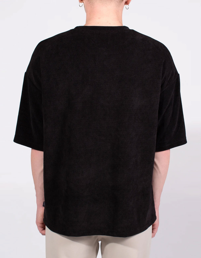 LIRA Delta Mens Ribbed Knit Shirt - BLACK - M | Tillys