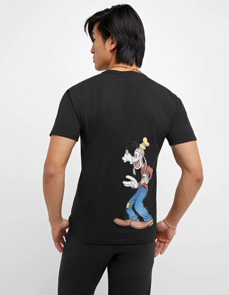CHAMPION x Disney Goofy Doodle Mens Tee - BLACK | Tillys