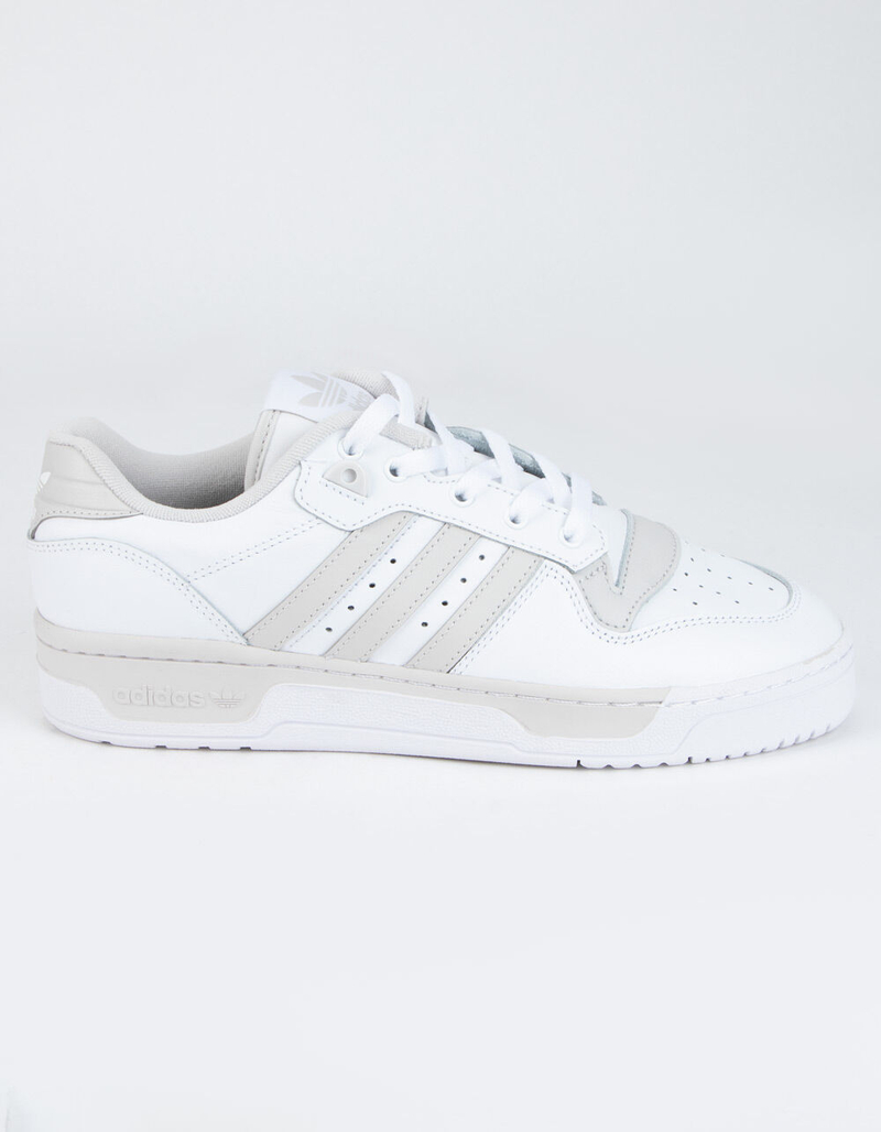 ADIDAS Rivalry Low White & Gray Shoes - WHITE/GRAY - M4.5 / W6 | Tillys
