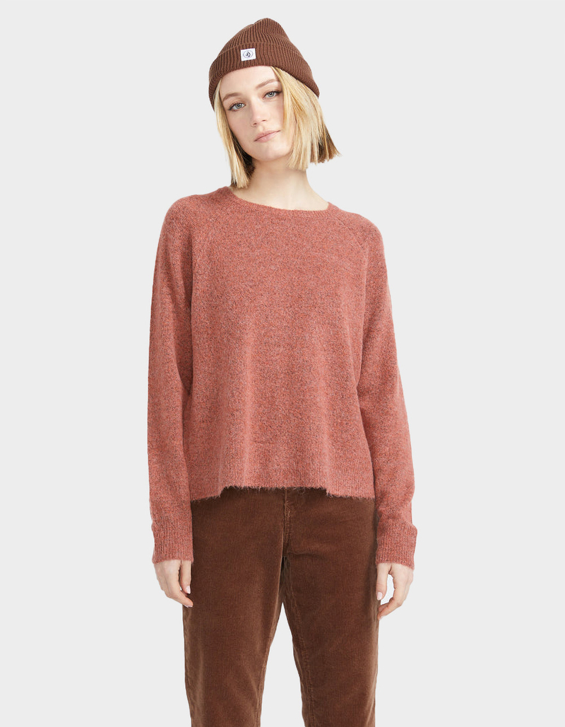 VOLCOM Twinkle Teas Womens Sweater - RUST | Tillys