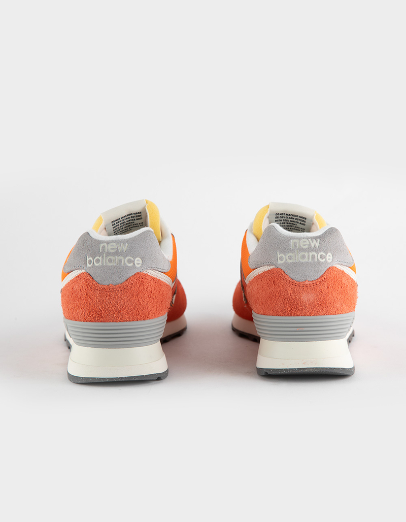 NEW BALANCE 574 Mens Shoes - ORANGE/WHITE | Tillys