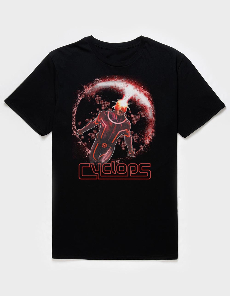 MARVEL Cyclops Circle Unisex Tee - BLACK - M | Tillys