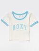 ROXY Hey Yeah Girls Ringer Tee - Cream Combo | Tillys