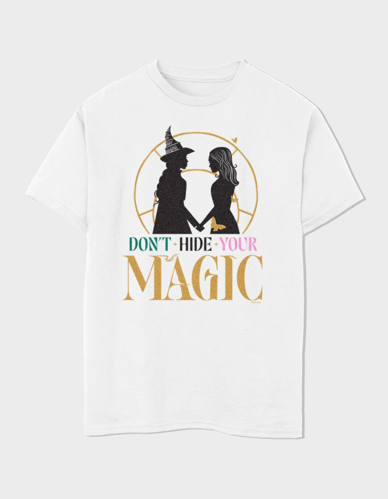 WICKED Don't Hide Your Magic Unisex Kids Tee - WHITE | Tillys